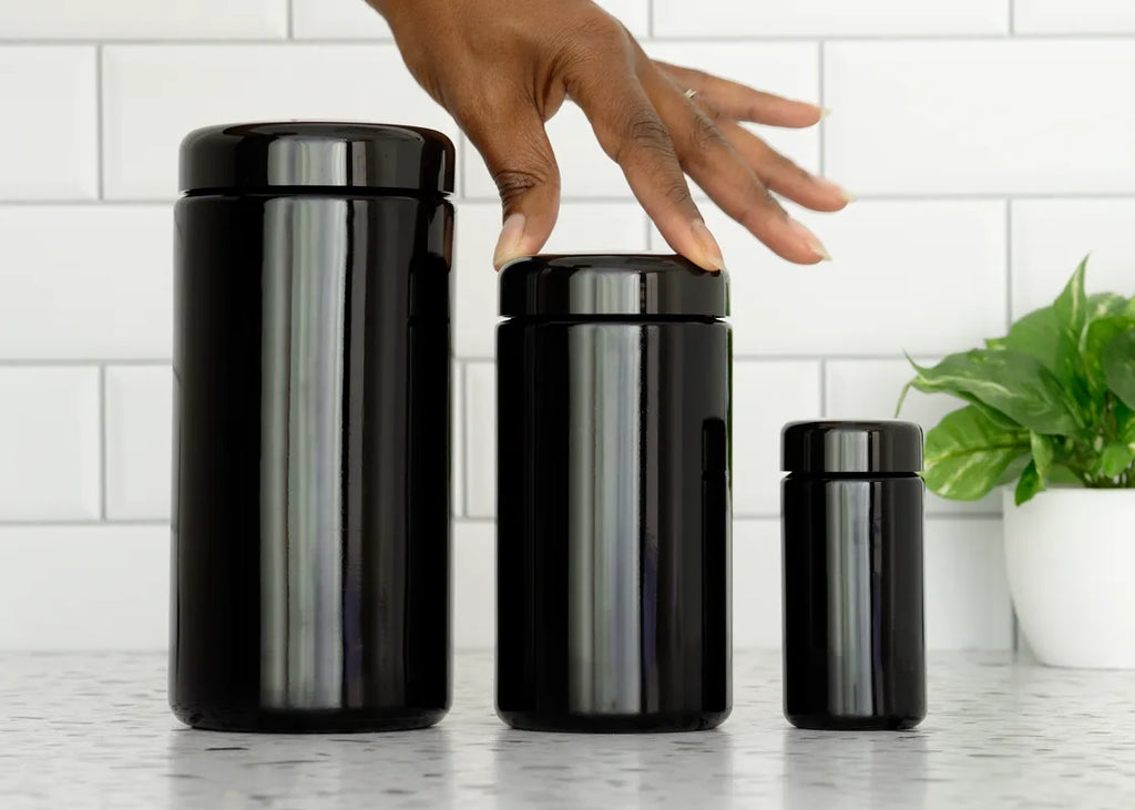 The Magic of UV Glass Jars: Keeping Your Goods Safe in Style! – Artanis ...